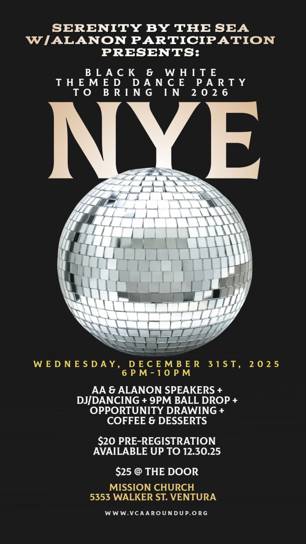 New Year’s Eve 2025: A Black & White Celebration to Welcome 2026 ...
